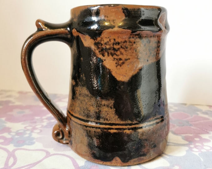 Vintage Leach Pottery St Ives Tenmoku Glaze Standard Ware 1 Pink ...