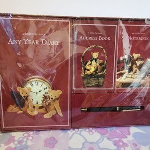 Vintage Robert Frederick 1998 Teddy Bear Stationery Set. Vintage 1990s ...