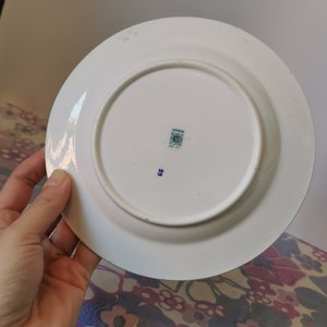 Spode Copeland Blue and White Madarin Plate. 1880s Antique Blue and ...