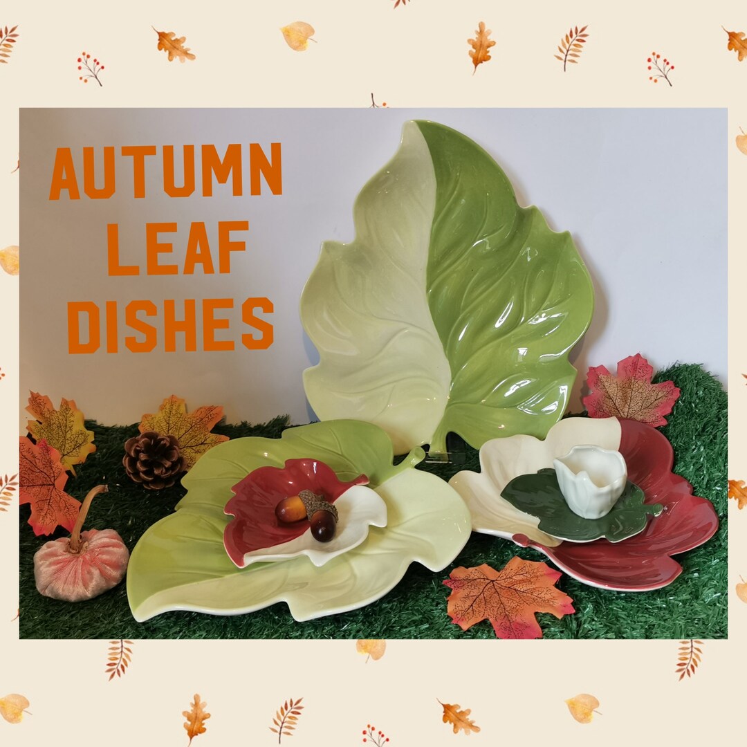 Vintage Carlton Ware Leaf Dishes. SOLD SEPARATELY. Carltonware ...