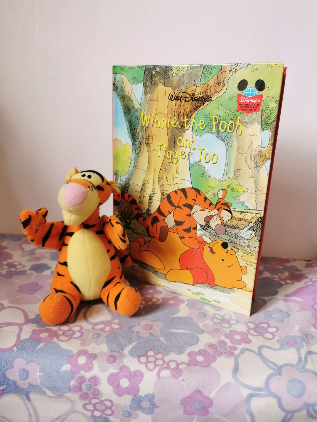 Vintage Walt Disney Winnie the Pooh and Tigger Too Book With Tigger ...