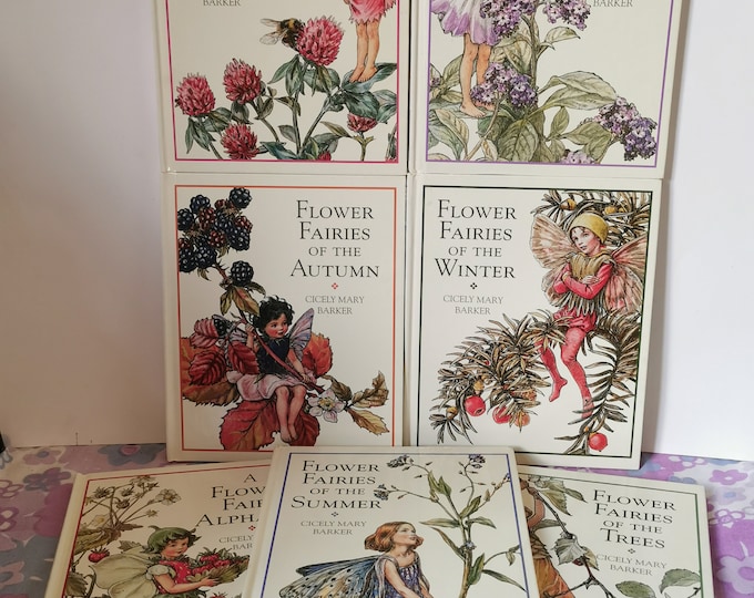 Vintage Flower Fairy Books. Buy Separately. Cicely Mary Barker Flower ...