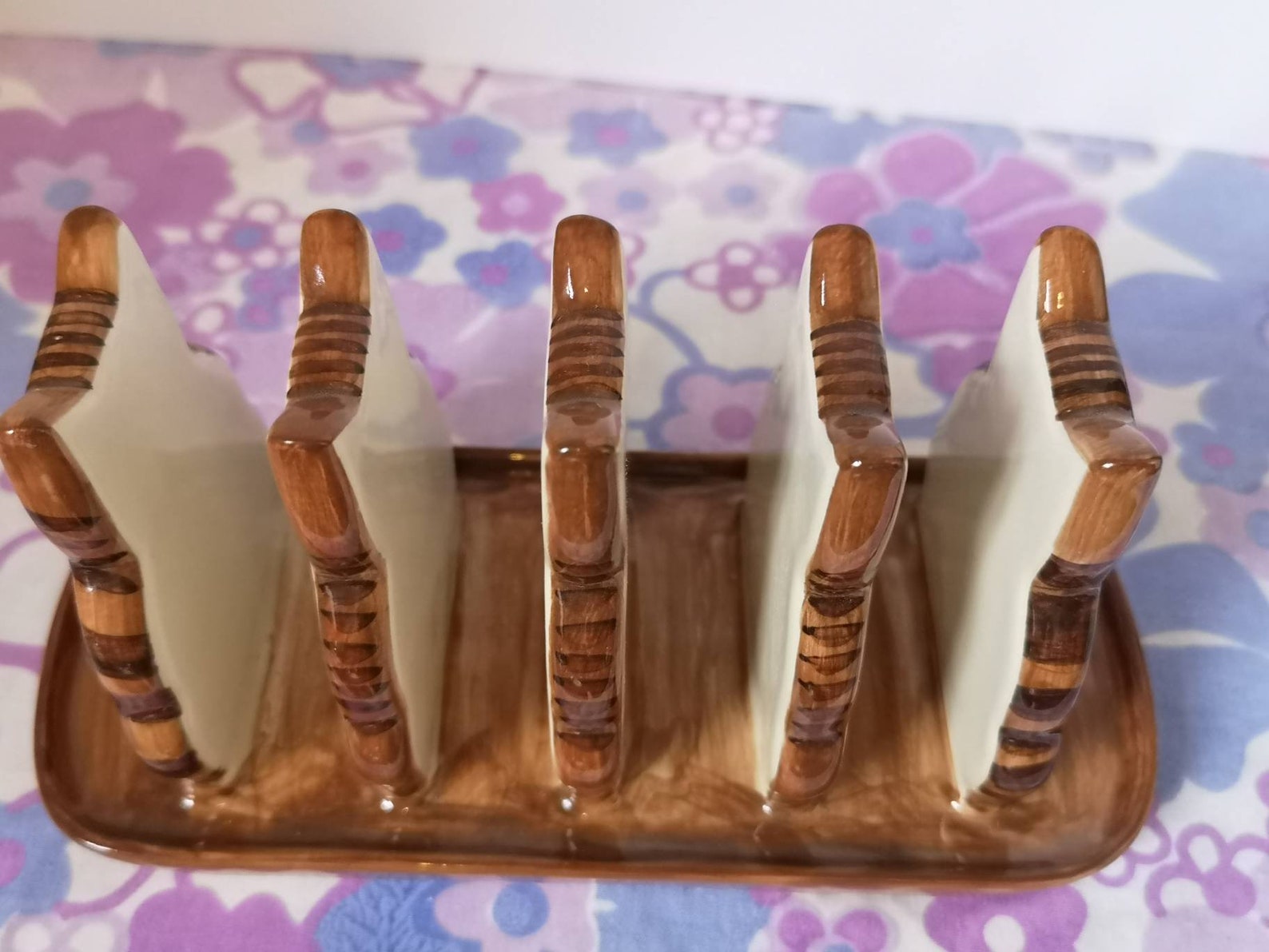 Quail pottery toast rack. Quail studio pottery George Cat | Etsy