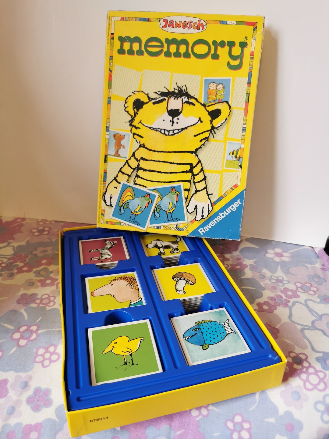 Vintage Ravensburger Memory Game. 1990s Kids Children's Family Matching ...