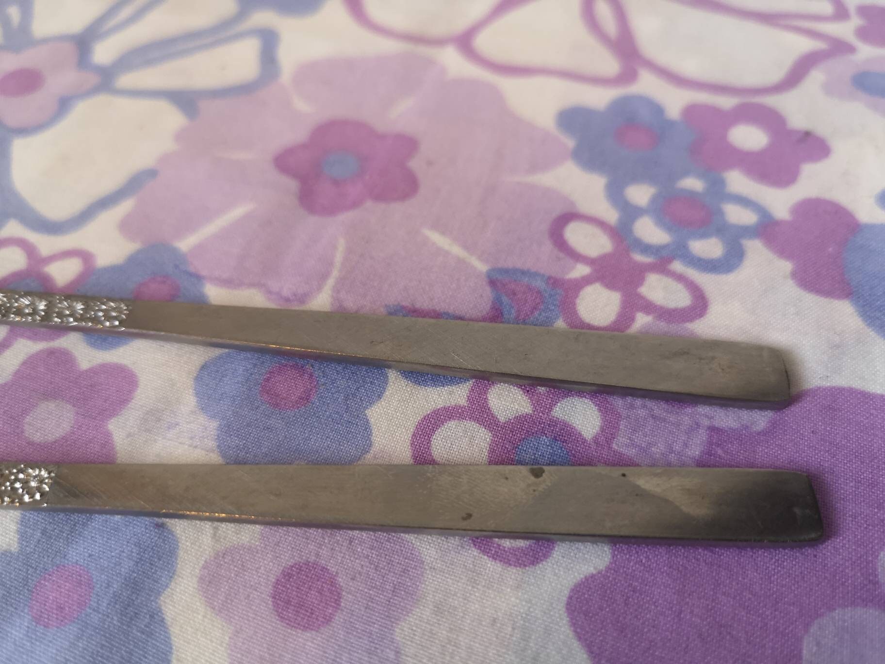 Vintage Viners Love Story Fish Knives. 1970s Stainless Steel | Etsy