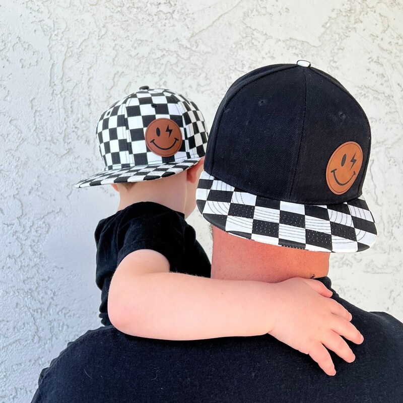 Checkered Hat - Etsy
