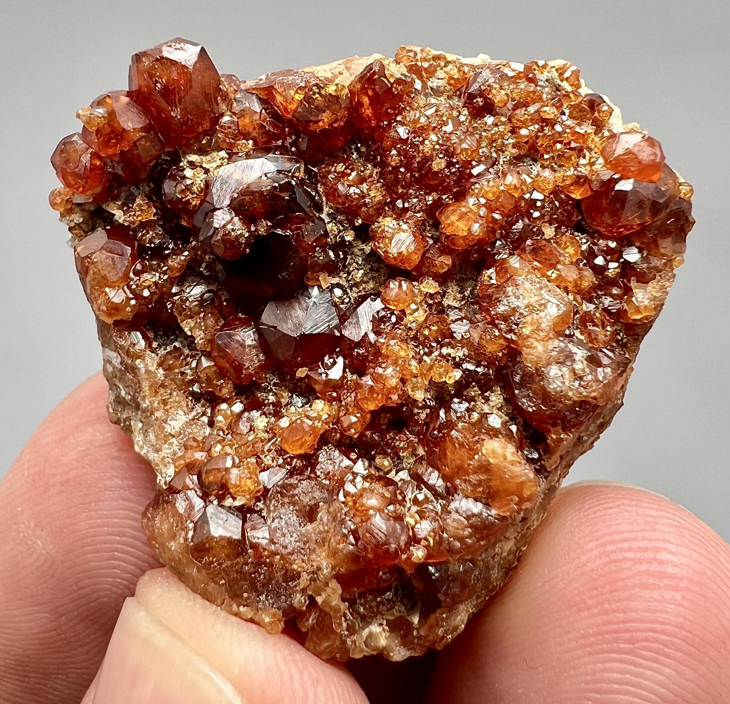 Rare Grossular Garnet Specimen: Natural Crystal From Pakistan - Etsy