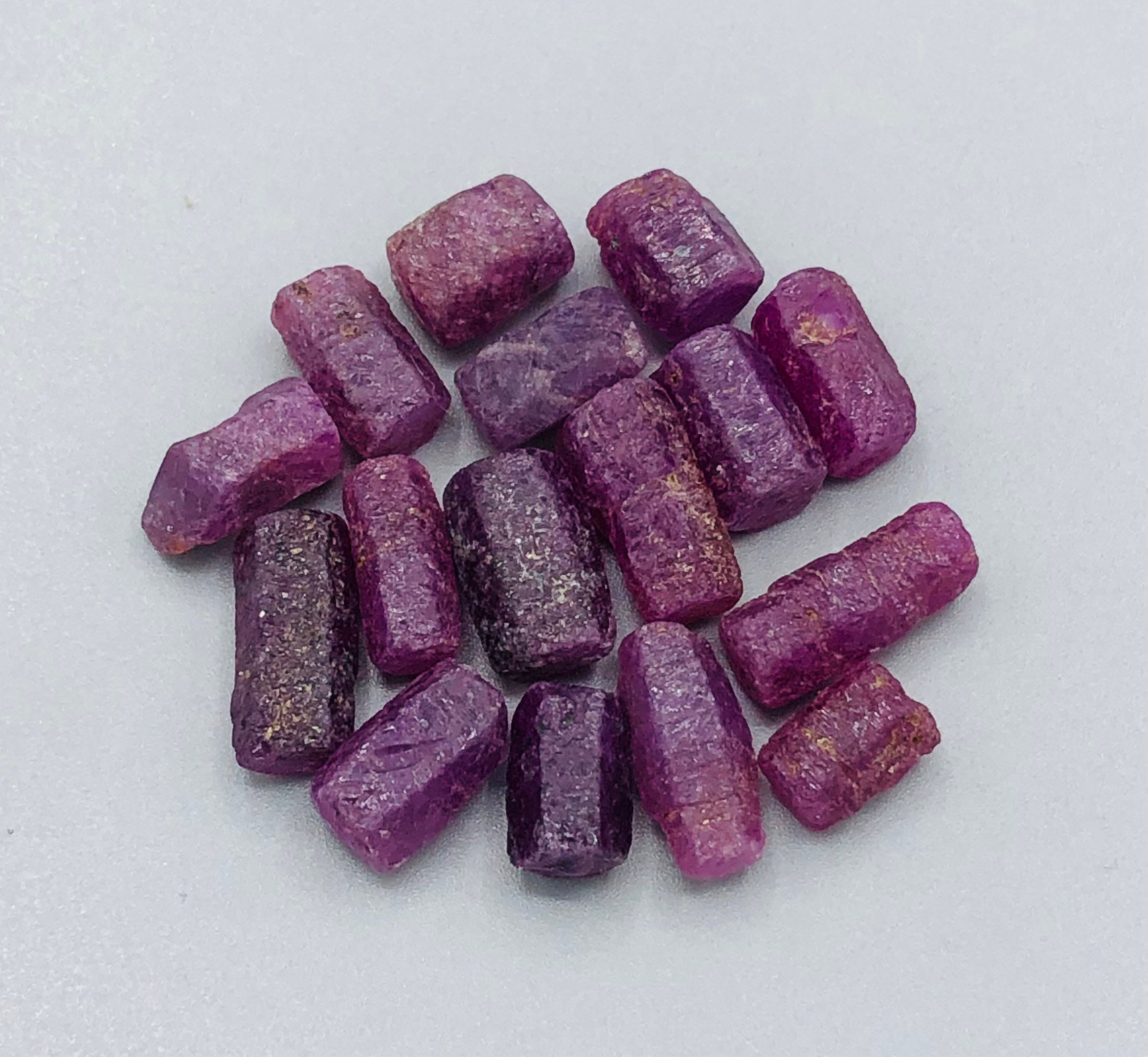 105 Cts Ruby With Hexagonal Silk Zoning Crystals From Madagascar. - Etsy