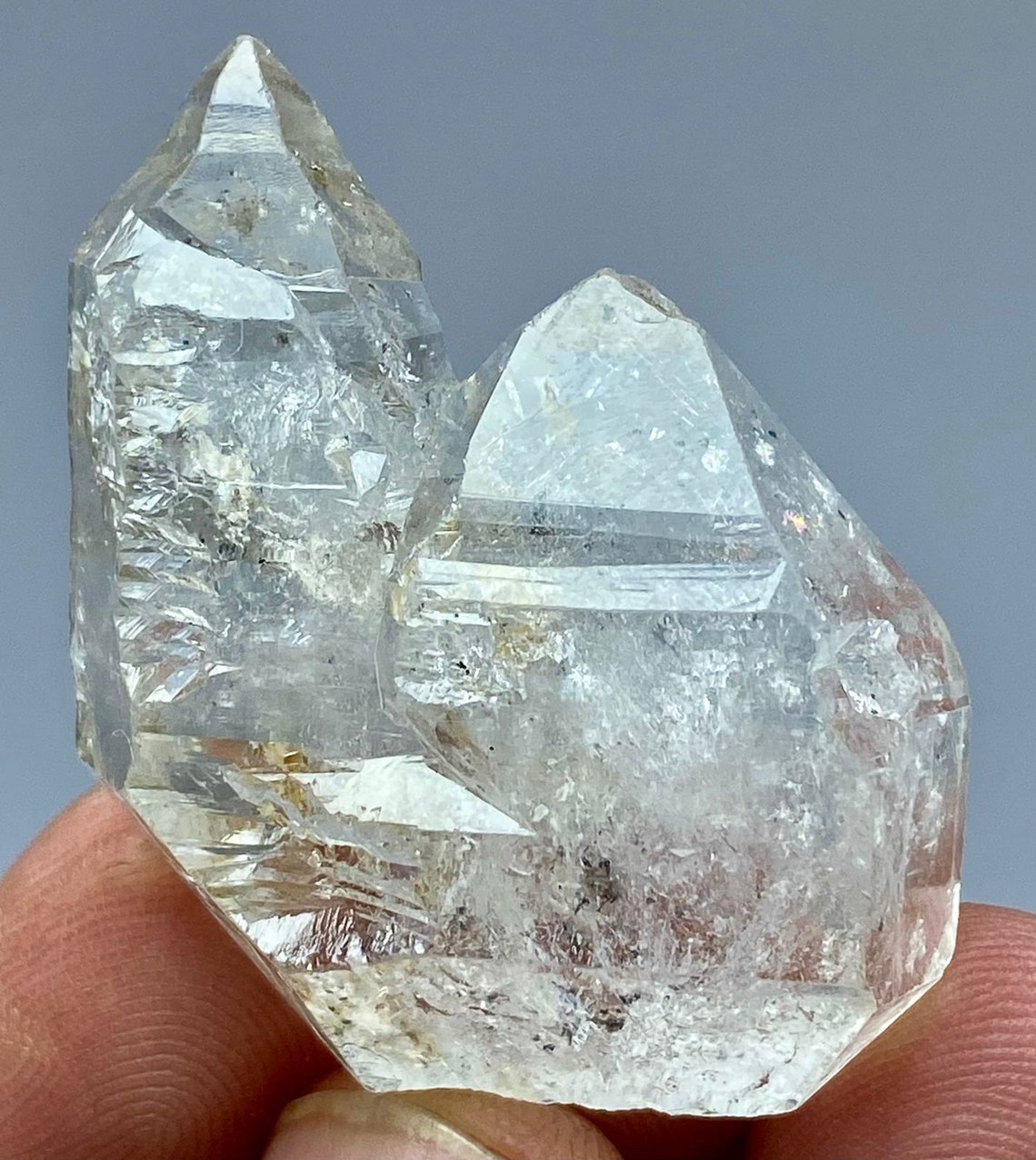 88 Cts Natural Well Terminated Window Quartz Crystal From Kharan ...