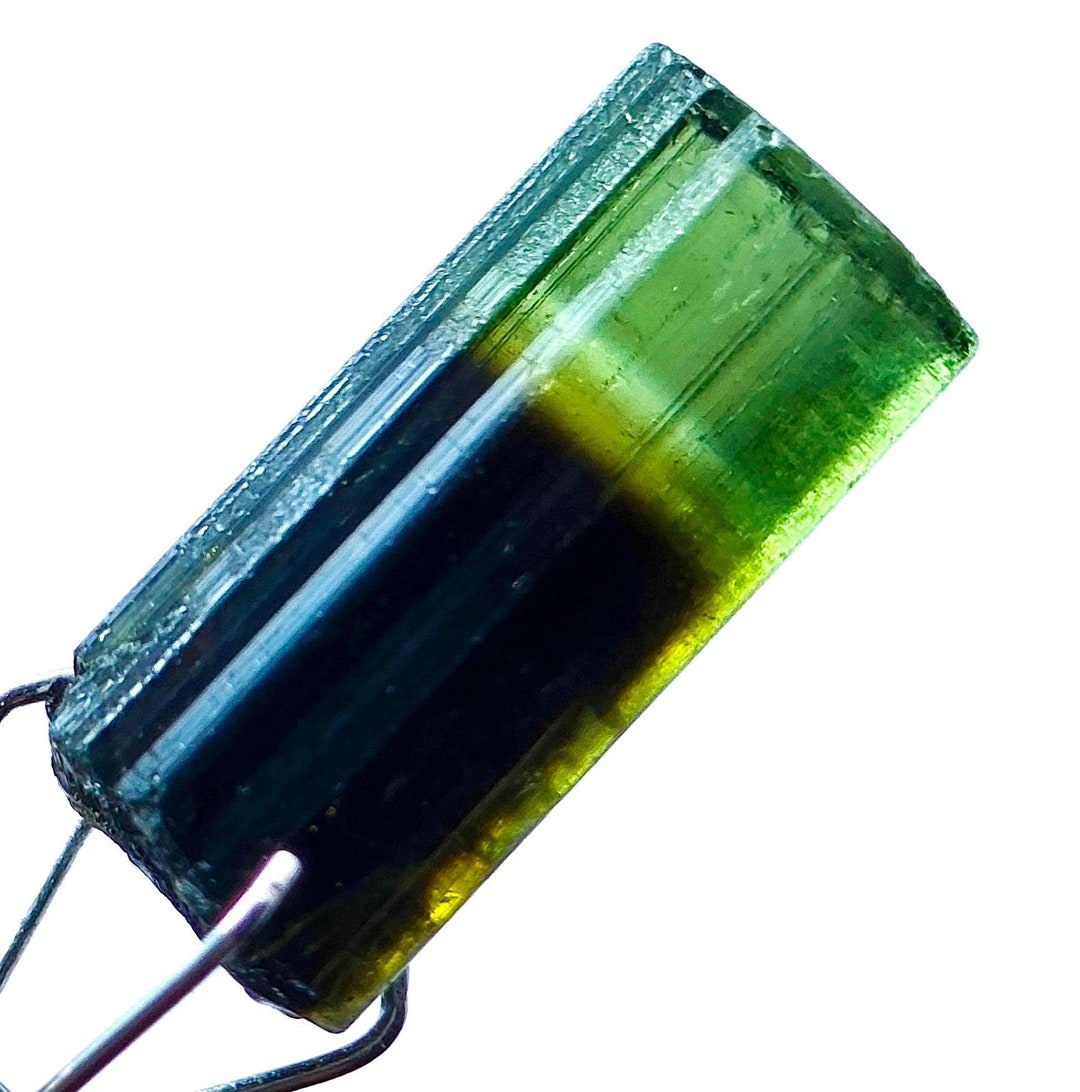 8 Cts Extremely Ultra Rarest Tri Color Tourmaline Crystal From ...