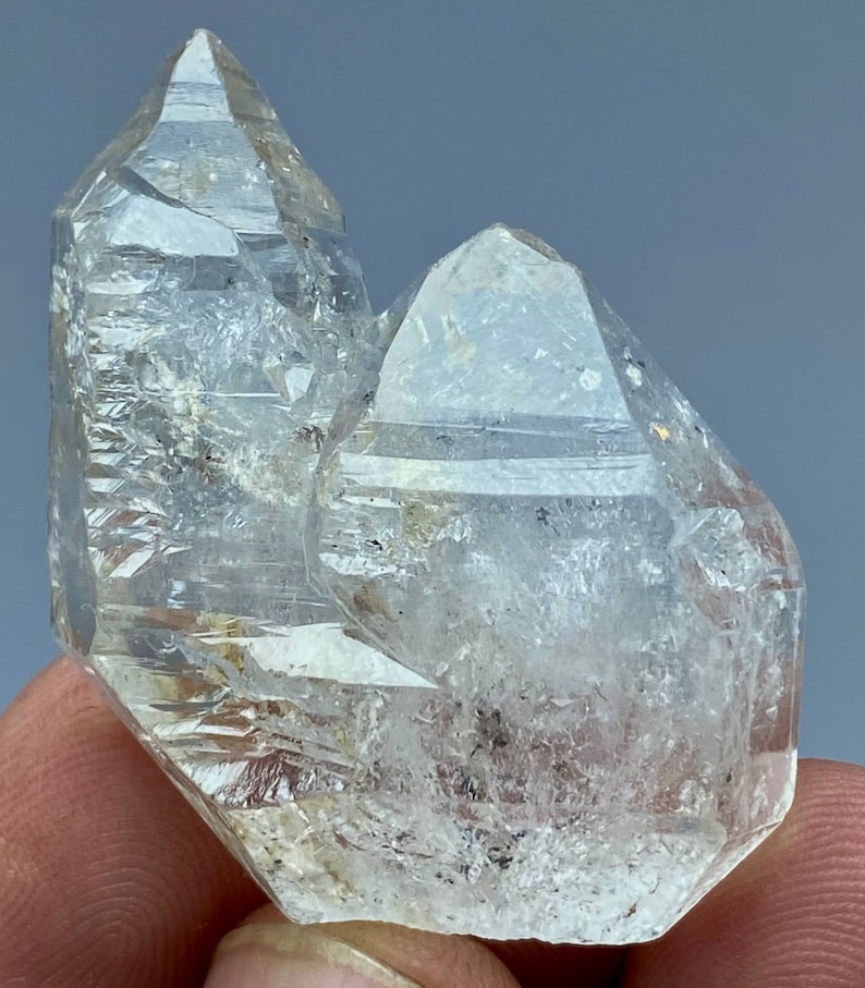 88 Cts Natural Well Terminated Window Quartz Crystal From Kharan ...