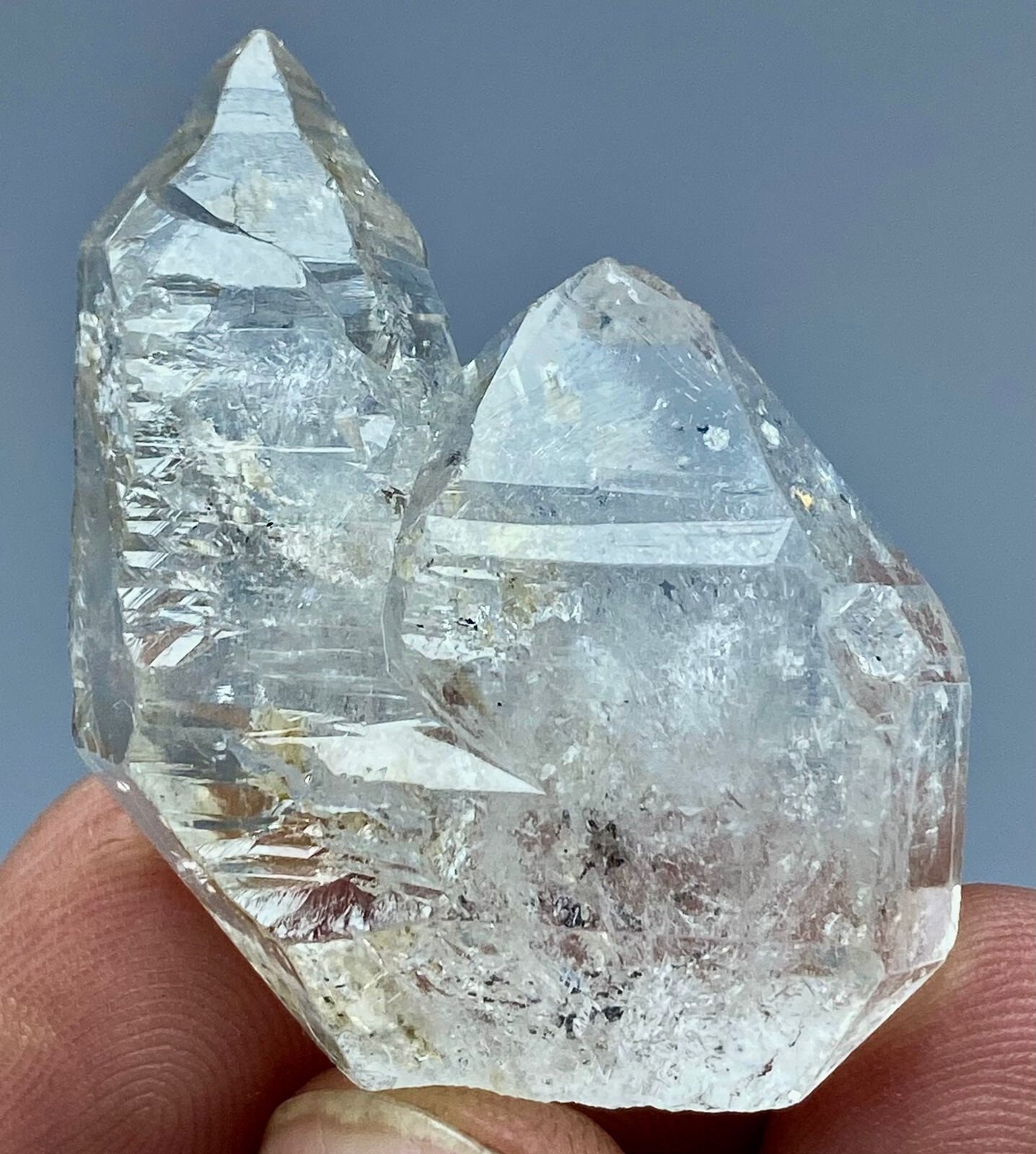 88 Cts Natural Well Terminated Window Quartz Crystal From Kharan ...