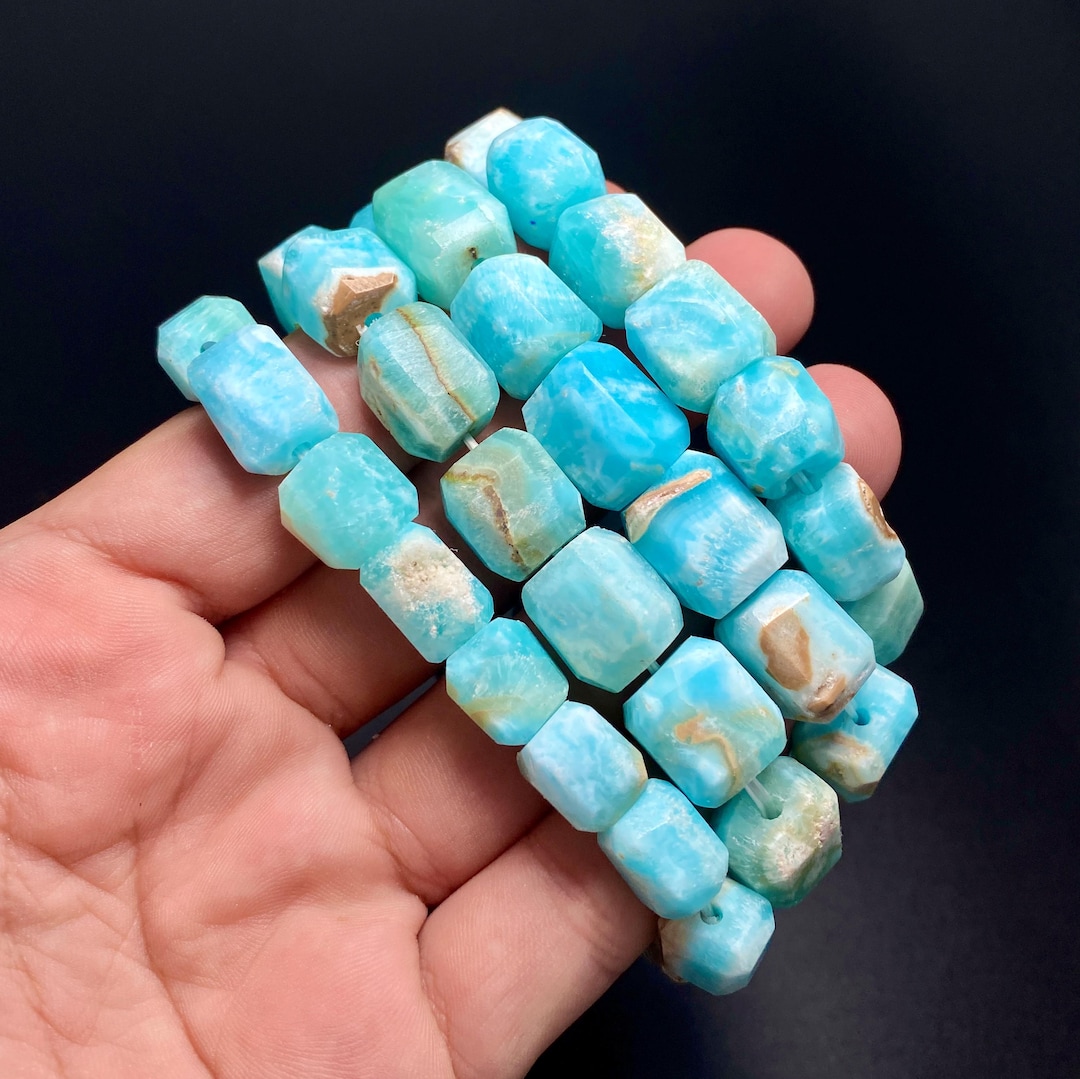 Natural Afghanistan Aragonite Beaded Bracelet - Etsy