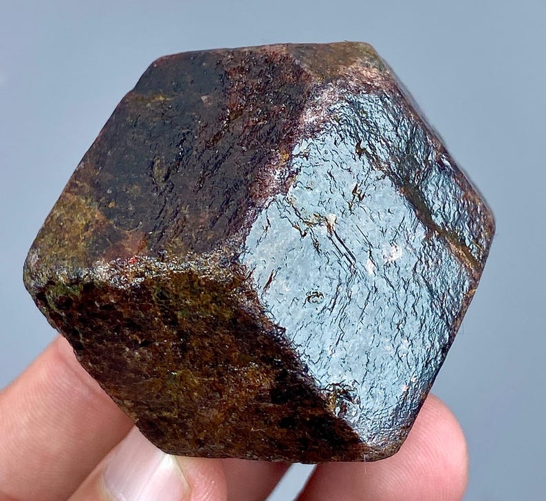 270 Gram Natural Well Terminated Almandine Garnet Crystals From ...