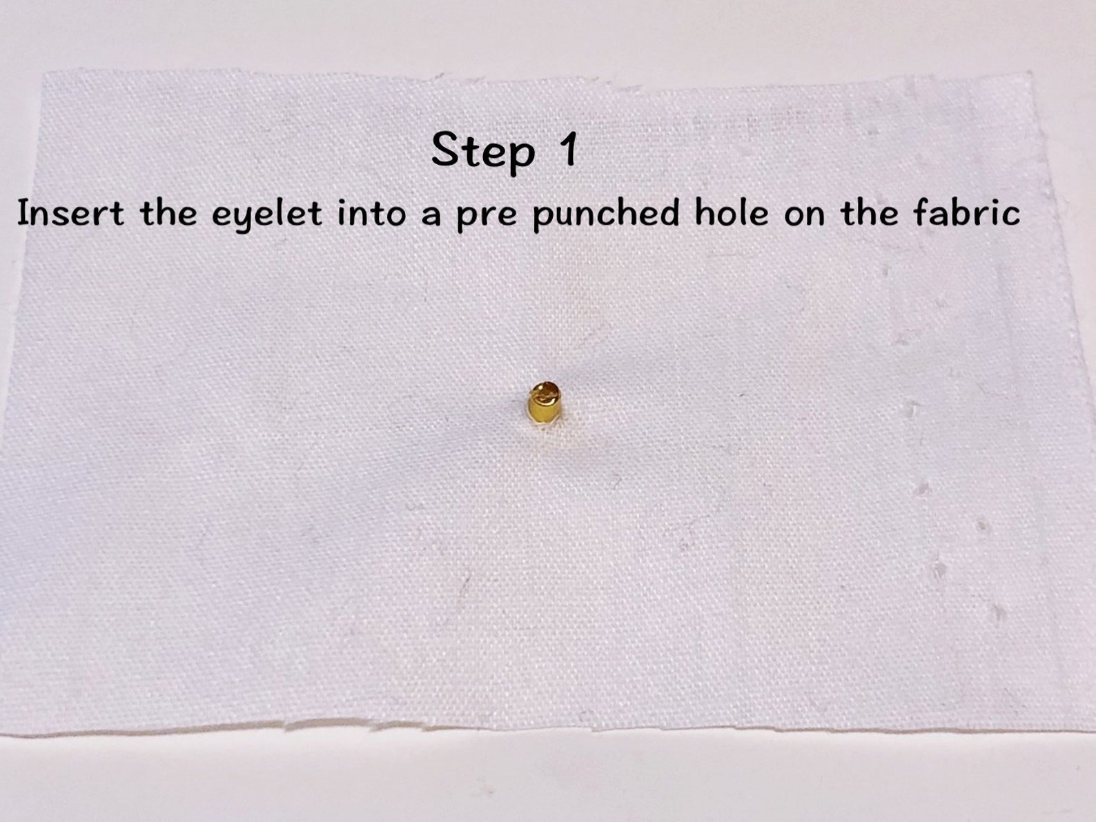 W002 Eyelet Setter Tool for 1.5mm Mini Eyelets Doll Clothes Sewing ...