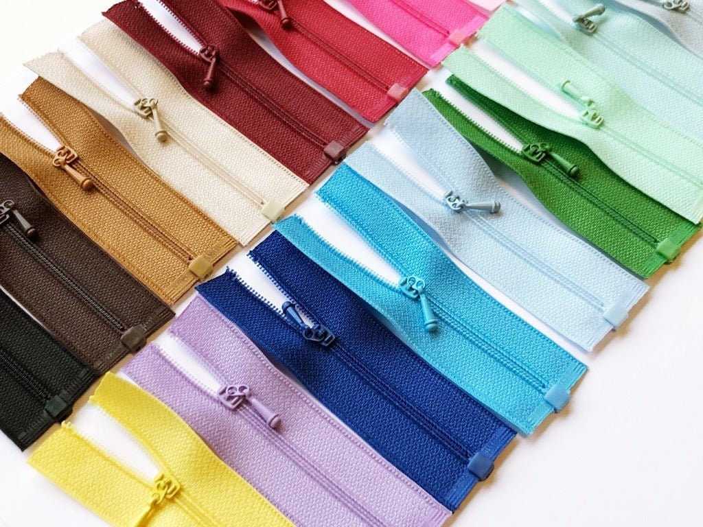W005 Open End 7cm Separating Mini Zippers Doll Sewing Supplies Sewing ...