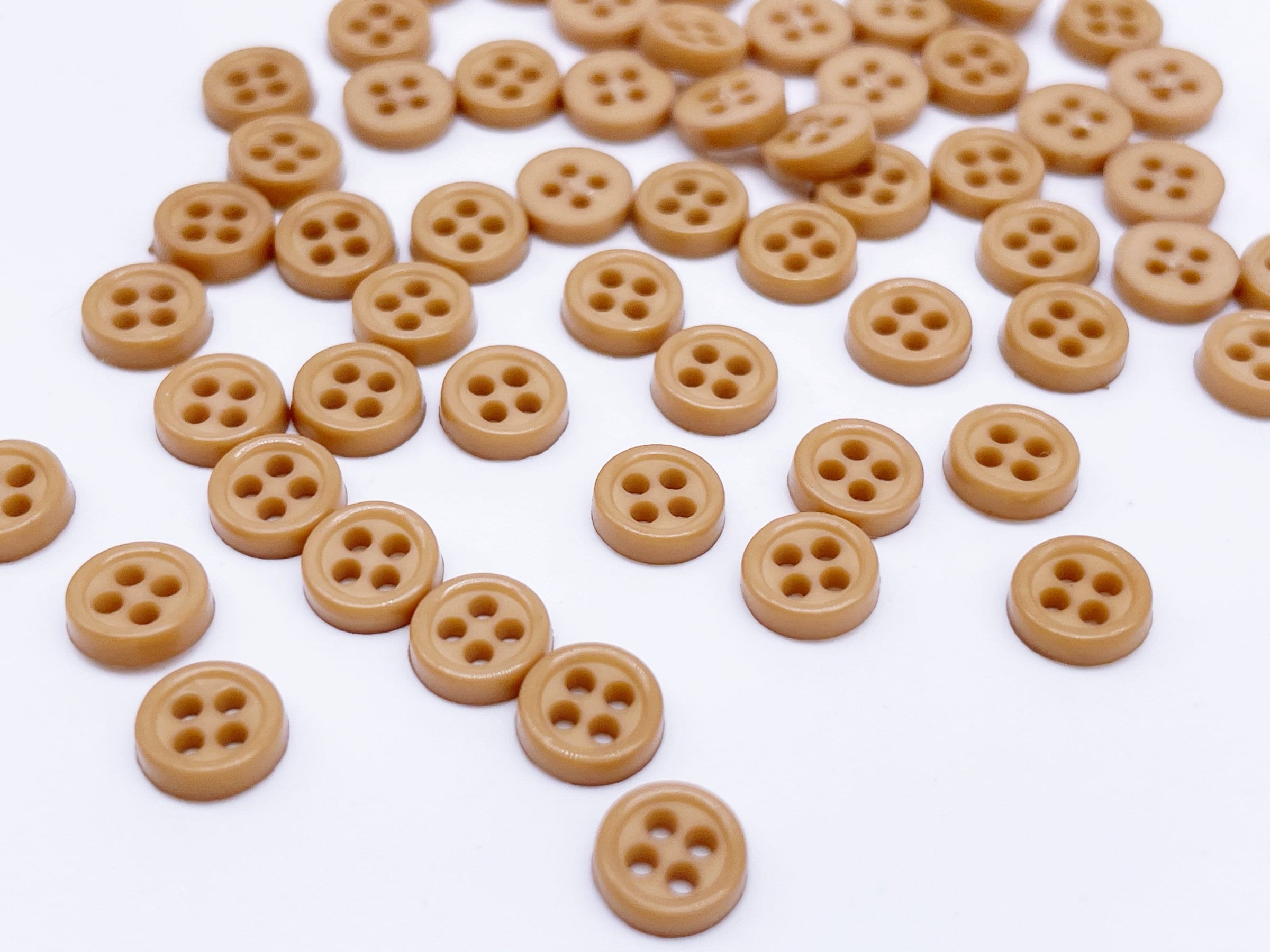 B185 6mm 4 Hole Buttons Micro Mini Buttons Tiny Buttons Doll - Etsy UK