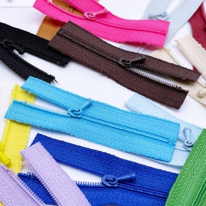 W023 Extra Small Zipper Puller 6CM Zipper Mini Tiny Super Small Zipper ...