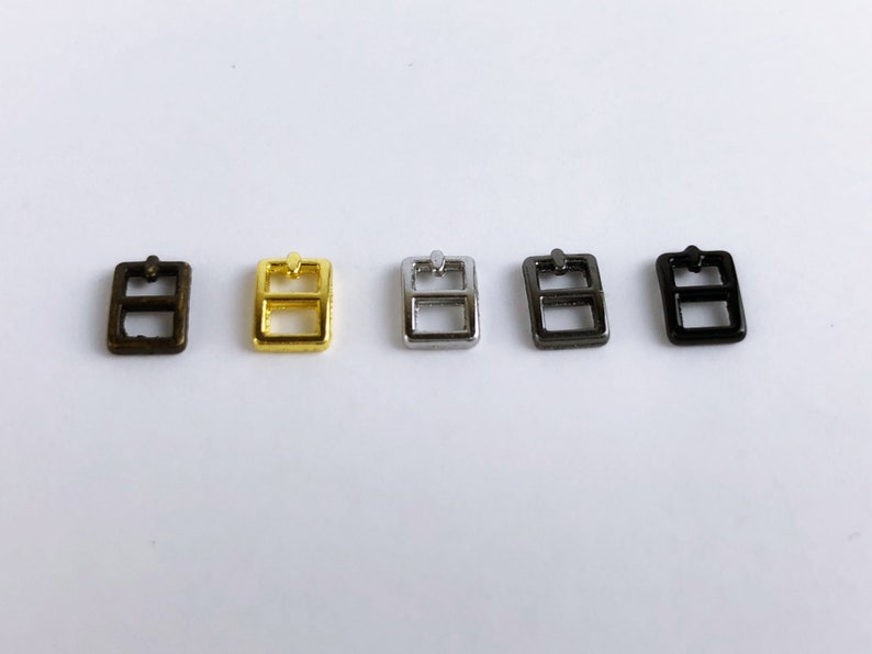 B038 Tiny 4.2×6mm Mini Buckles Doll Sewing Doll Craft Supply Doll ...