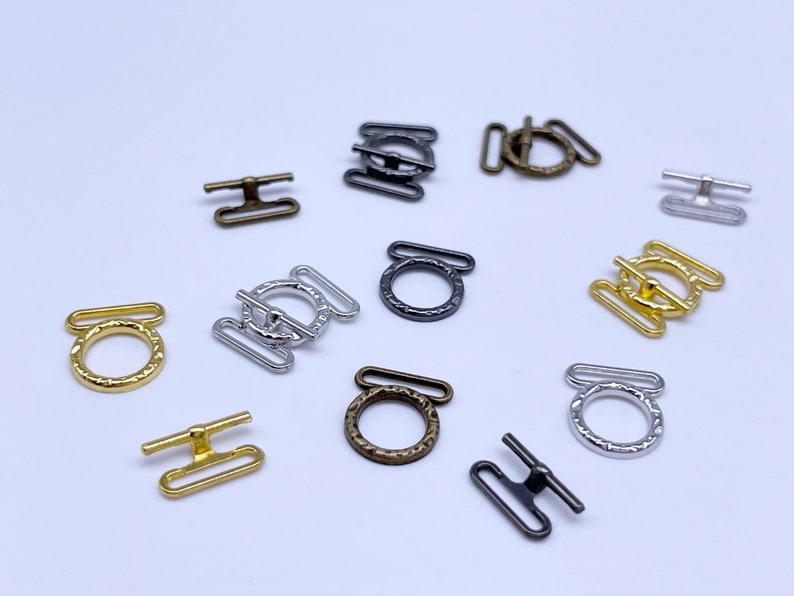 B198 Decorative Hook Buckle 10×13mm Mini Buckles Sewing Craft Doll ...