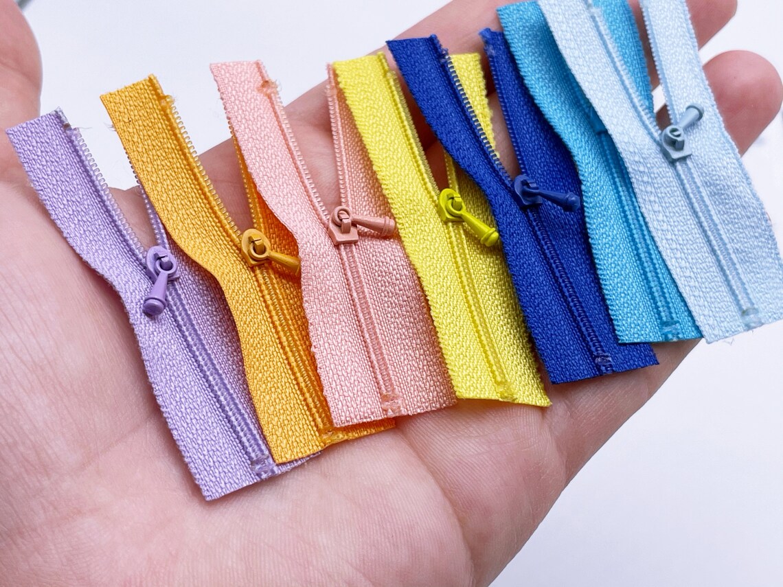 W023 Extra Small Zipper Puller 6CM Zipper Mini Tiny Super | Etsy