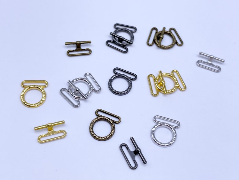 B198 Decorative Hook Buckle 10×13mm Mini Buckles Sewing Craft Doll ...