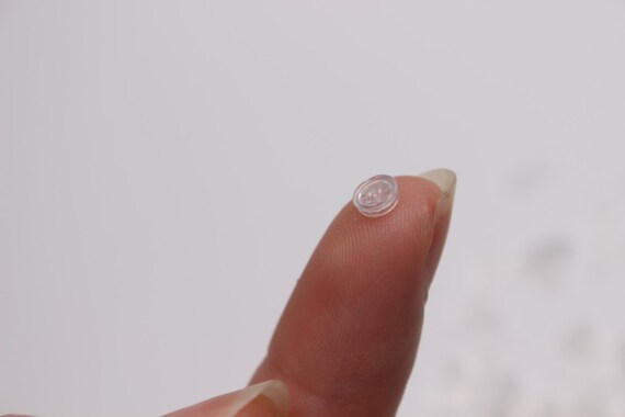 B017 White/clear/black 4MM Super Tiny Snap Fastener Doll - Etsy