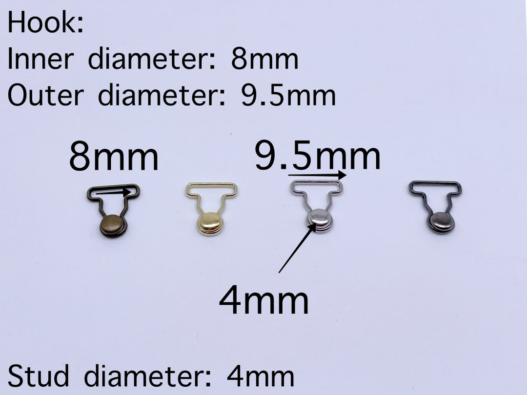 B187 Bronze/silver/gold/dark Gun Color Mini Overall Buckles Sewing ...