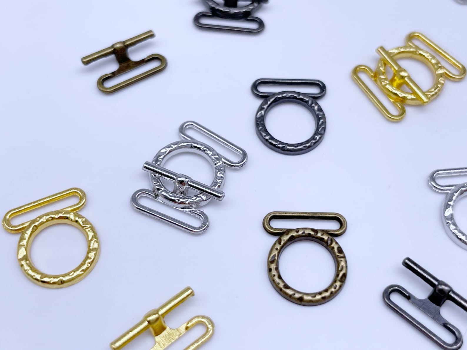 B198 Decorative Hook Buckle 10×13mm Mini Buckles Sewing Craft Doll ...