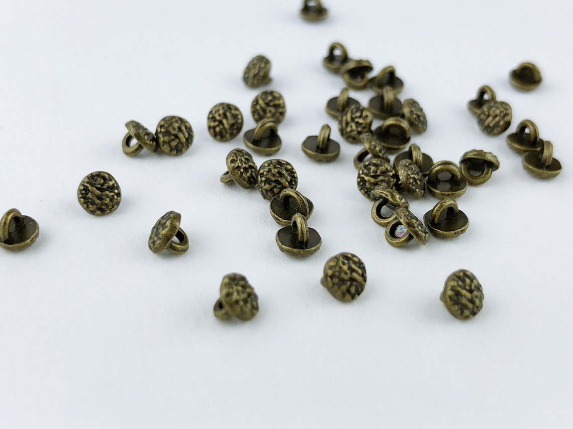 B003 4mm Micro Mini Shank Buttons Doll Buttons Doll Clothes - Etsy