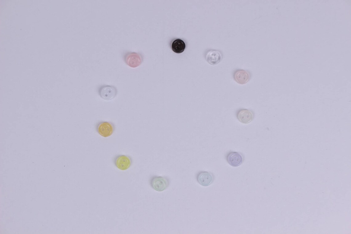 B050 Super Tiny 3mm Buttons Micro Mini Buttons Tiny Buttons | Etsy