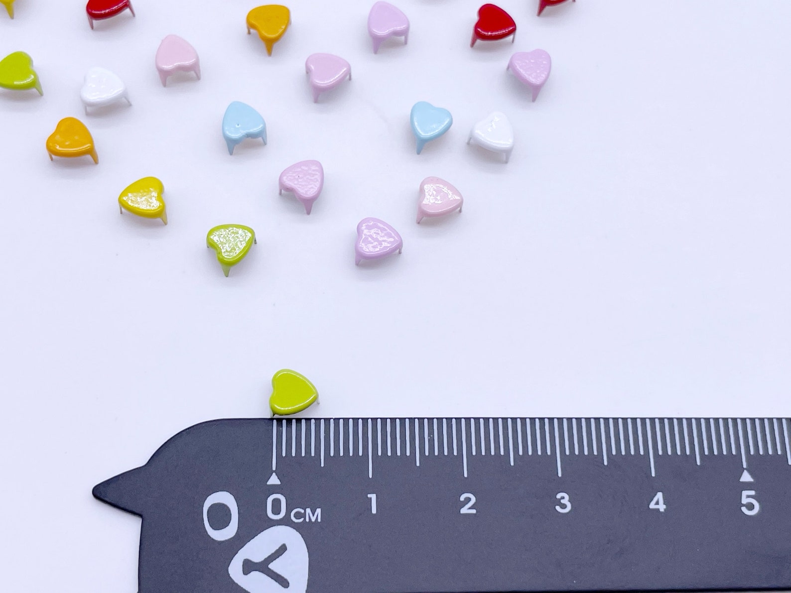 B201 Flat Heart Mini 5mm Craft Studs Sewing Craft Doll Clothes | Etsy