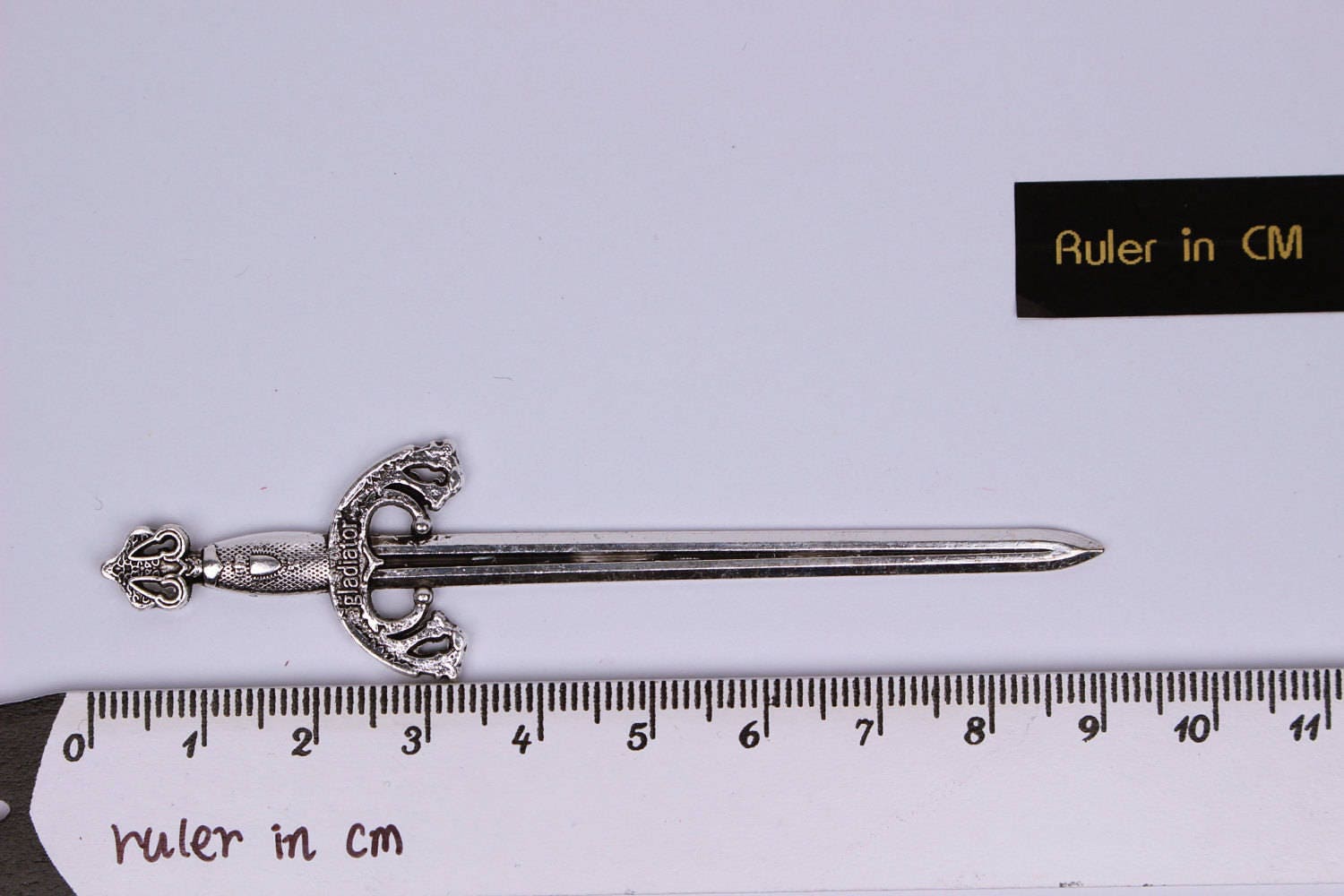 D018B Old Silver Color Sword1/6 Scale Doll Miniature Dollhouse - Etsy
