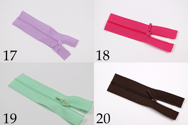 W009 Mini 7CM Small Zipper Doll Sewing Craft Doll Clothes Making Sewing ...
