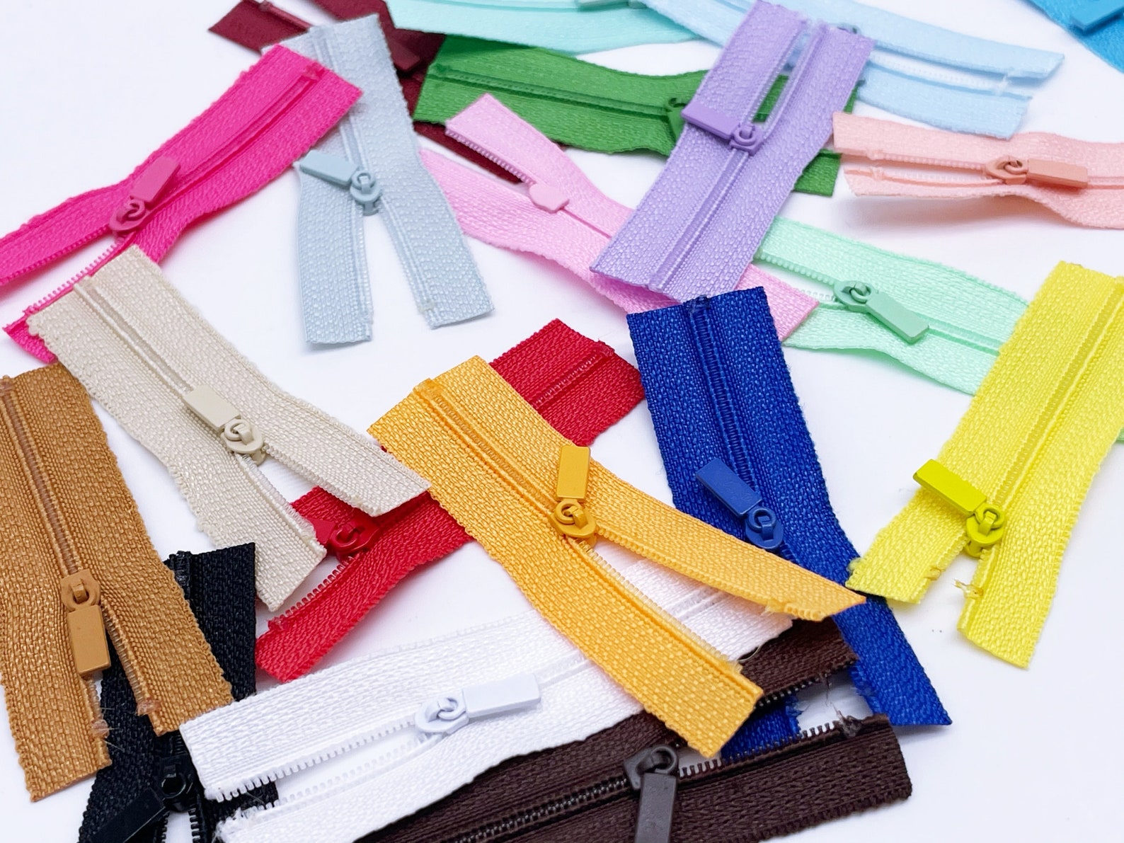 W024 Mini Rectangle Zipper Puller 6CM Zipper Mini Tiny Super | Etsy