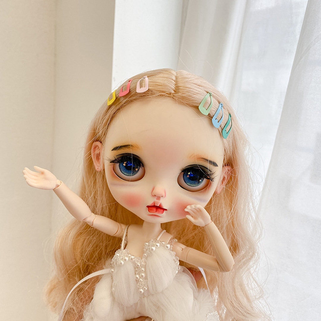 A015B Cute 2cm Hair Accessories Hair Clips for BLYTHE 1/3 1/4 BJD Dolls ...
