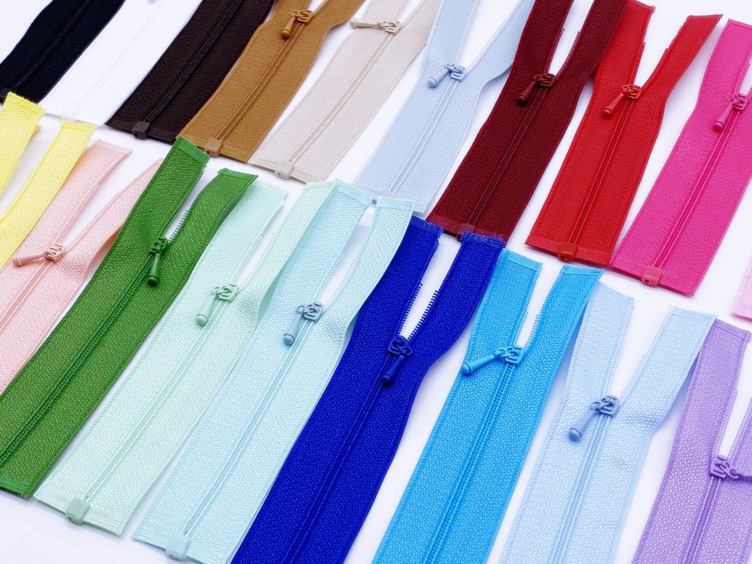 W020 Open End 10cm Separating Mini Zippers Doll Sewing Supplies Sewing ...