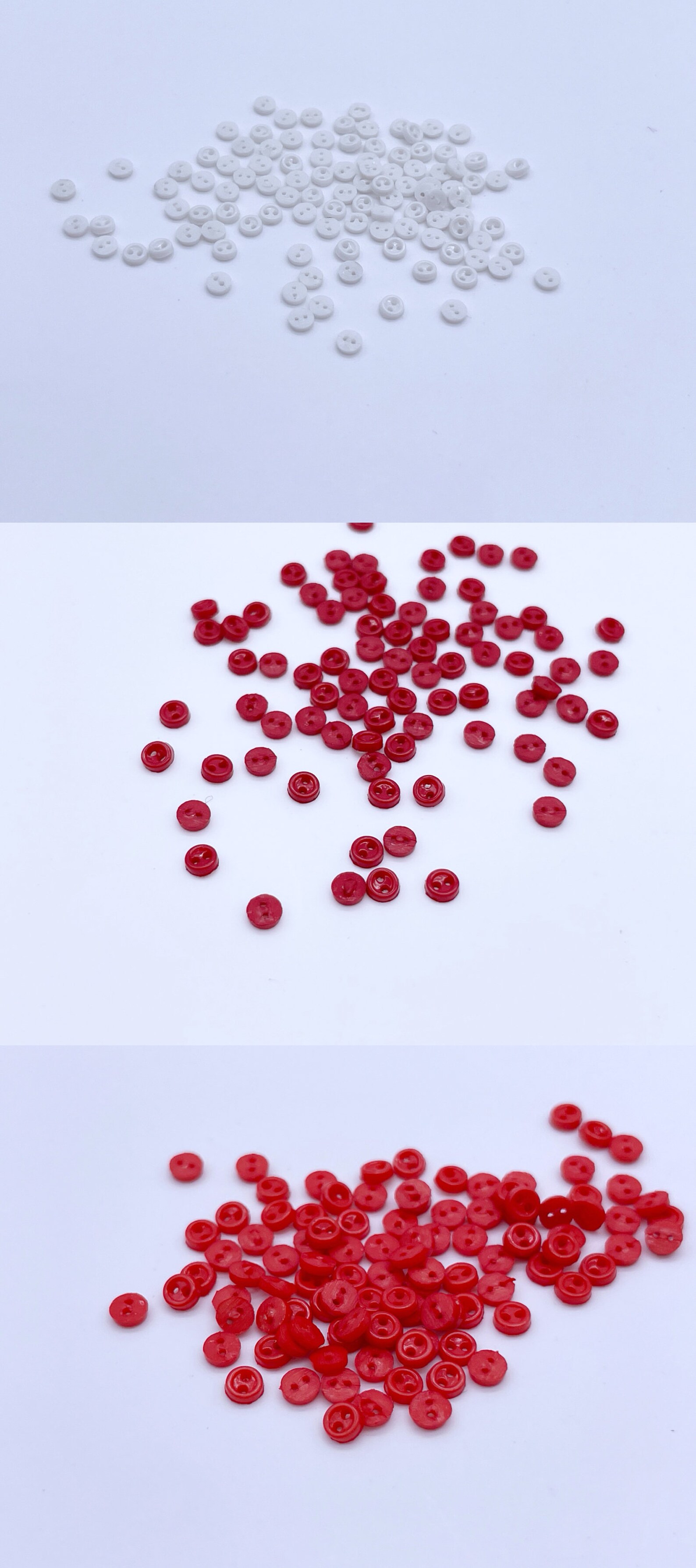 B205 Tiny 3mm Buttons Micro Mini Buttons Tiny Buttons Doll - Etsy