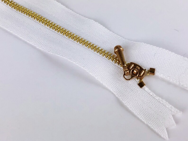 W010 Zipper With Metal Teeth Mini Super Small Metal Zipper | Etsy