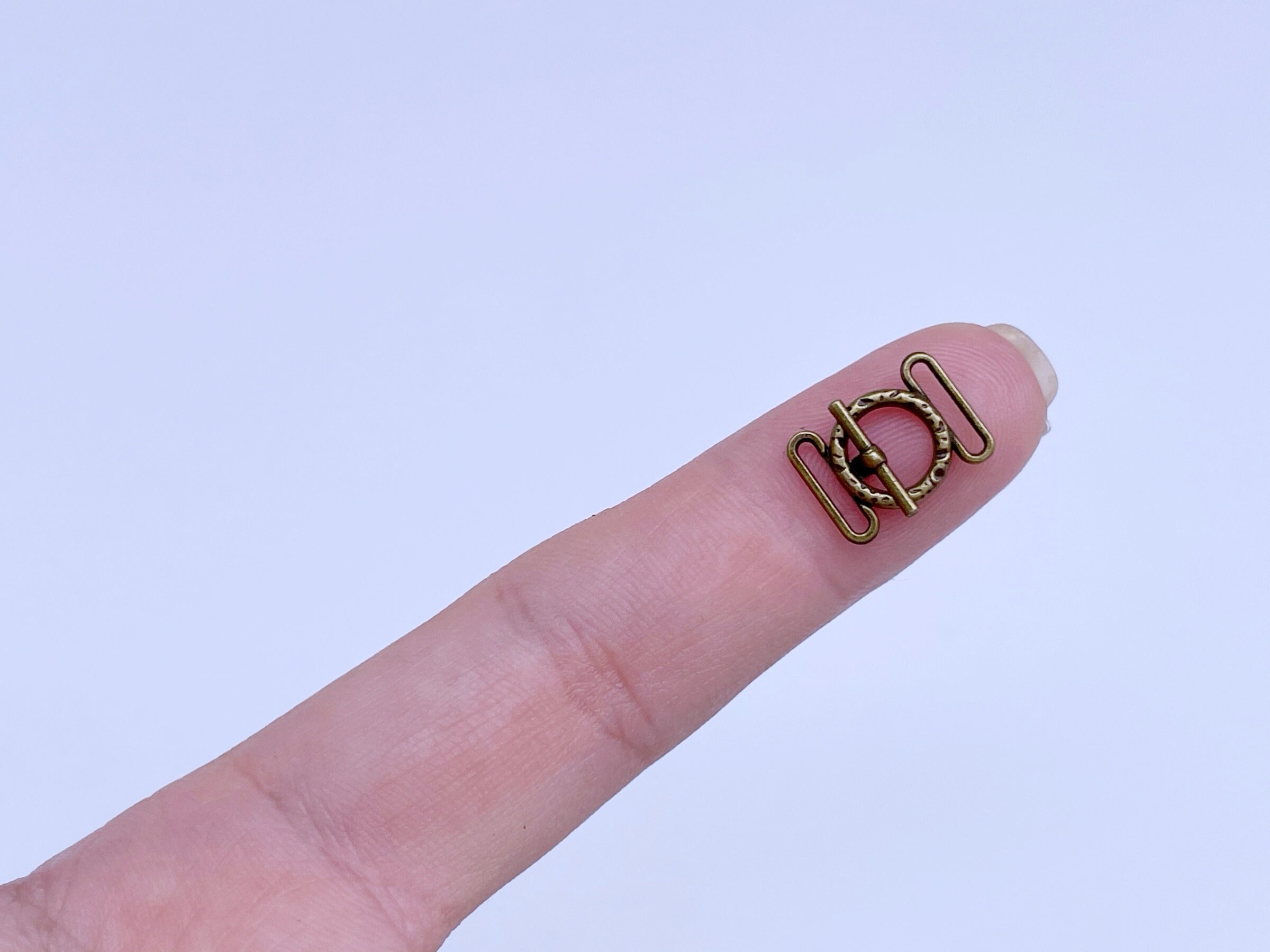 B198 Decorative Hook Buckle 10×13mm Mini Buckles Sewing Craft Doll ...