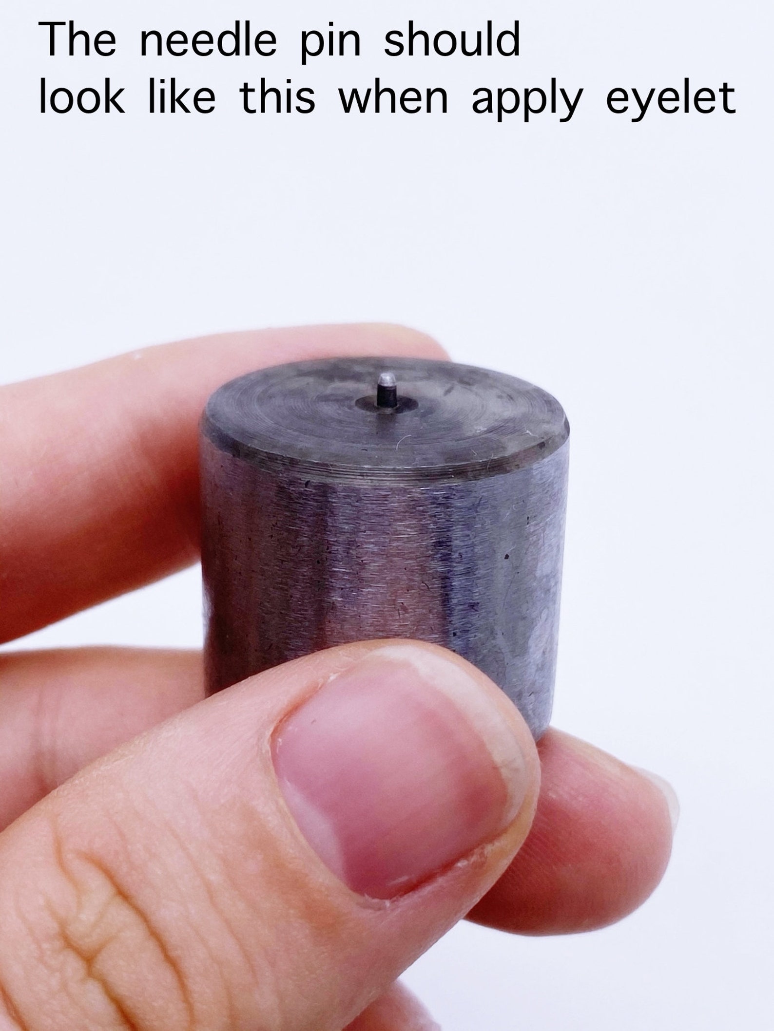 W013 Eyelet Setter Tool With Base for 1mm 1.5mm Mini Eyelets Doll ...