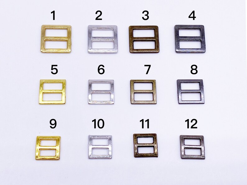 B042 Mini Buckles Sewing Craft Doll Clothes Making Sewing Supply for 12 ...