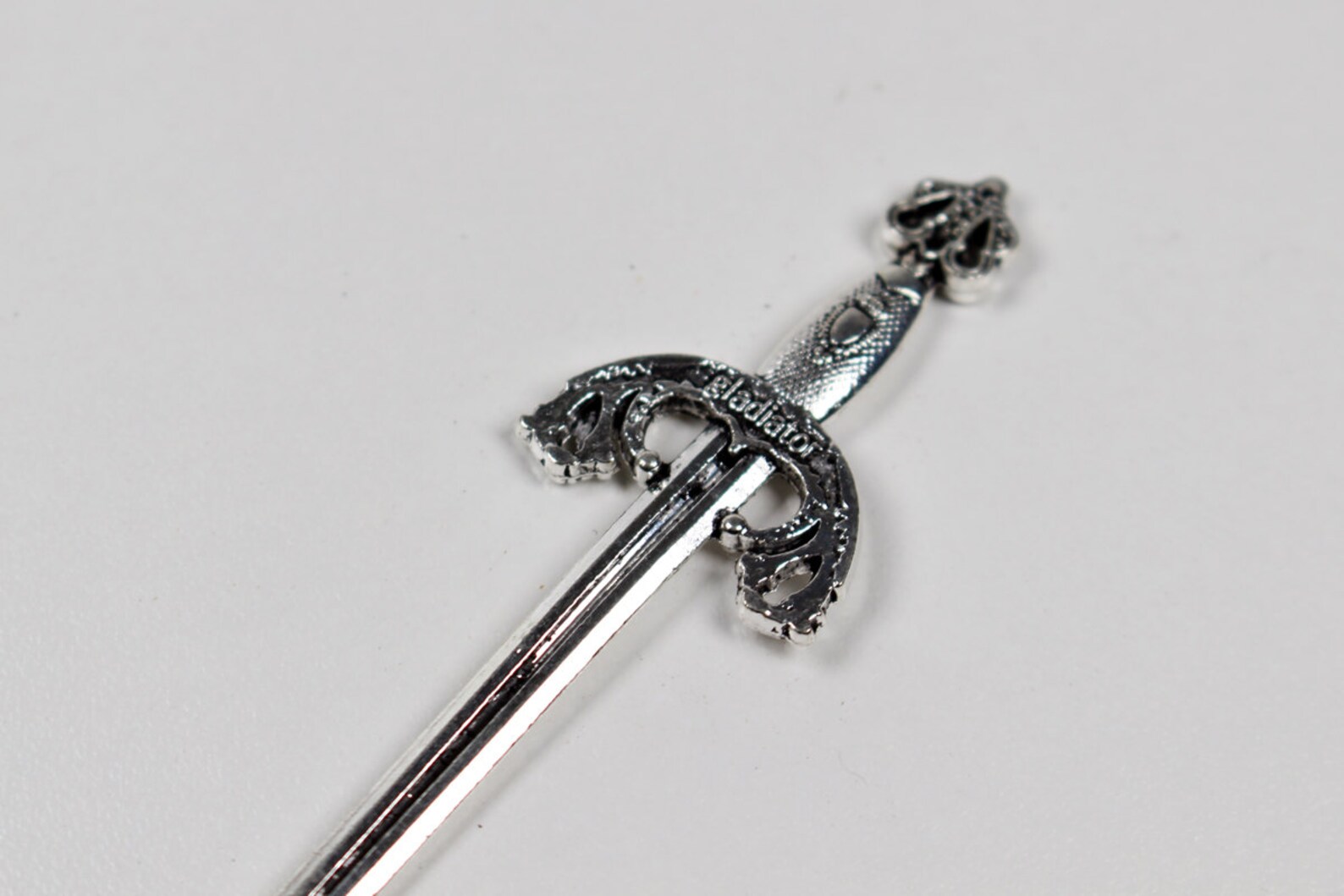 D018B Old Silver Color Sword1/6 Scale Doll Miniature Dollhouse - Etsy