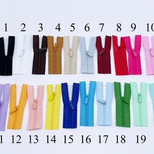 W024 Mini Rectangle Zipper Puller 6CM Zipper Mini Tiny Super Small ...