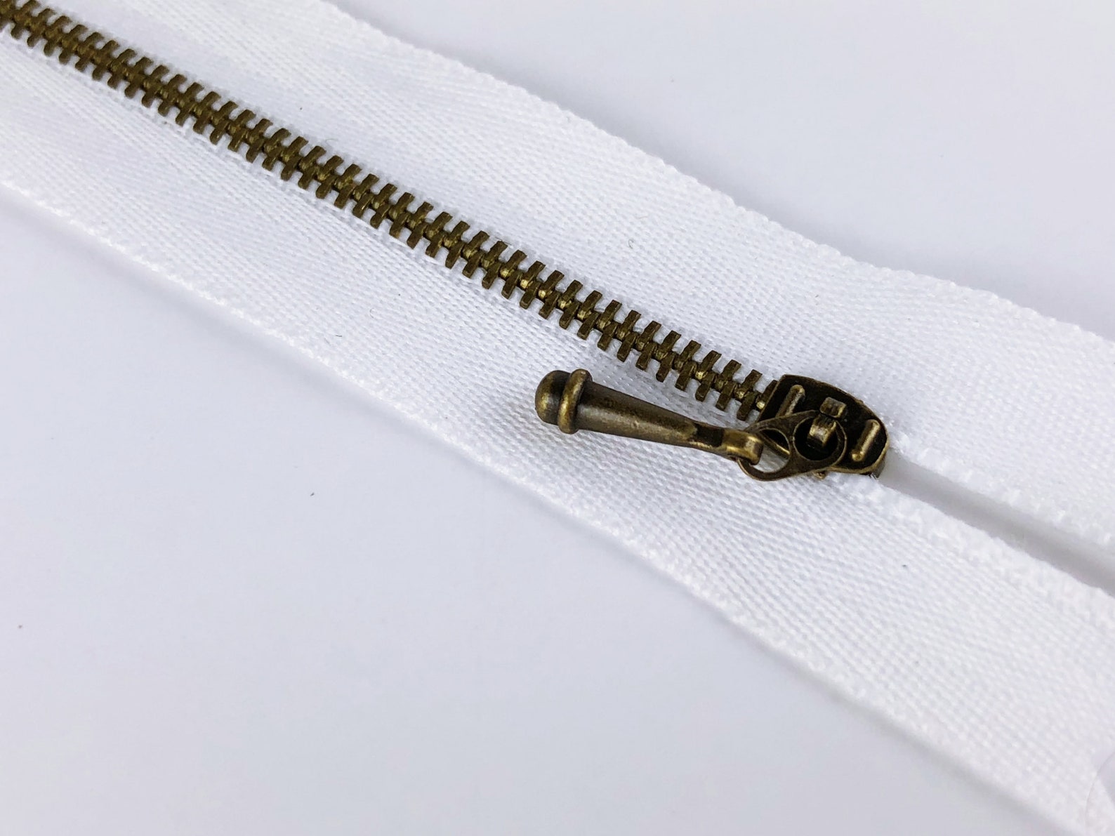 W010 Zipper With Metal Teeth Mini Super Small Metal Zipper | Etsy