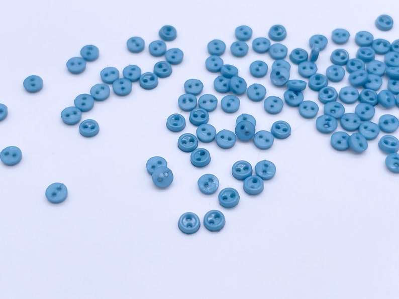 B205 Tiny 3mm Buttons Micro Mini Buttons Tiny Buttons Doll - Etsy