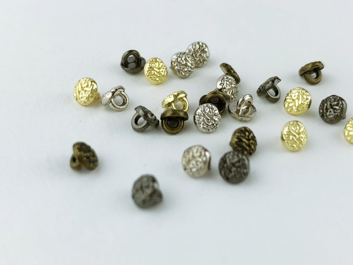 B003 4mm Micro Mini Shank Buttons Doll Buttons Doll Clothes - Etsy