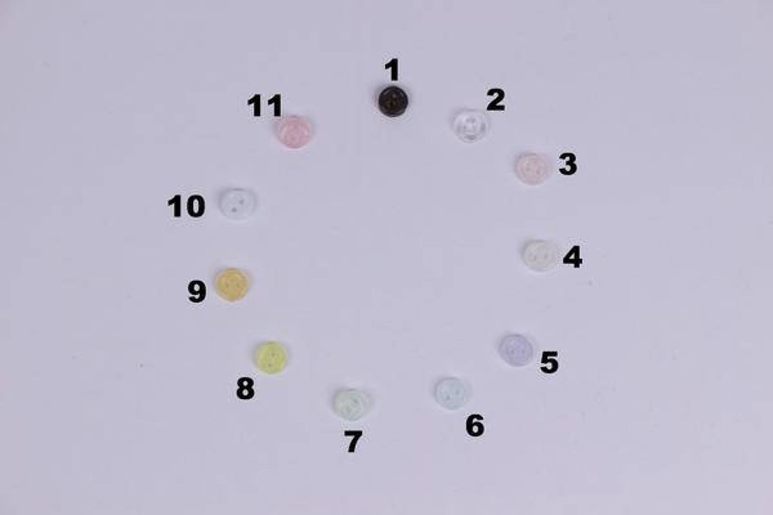 B050 Super Tiny 3mm Buttons Micro Mini Buttons Tiny Buttons Doll ...