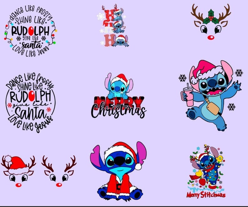 Christmas Stitch Svg ,merry Christmas Svg, Merry Stitchmas Svg, Stitch ...