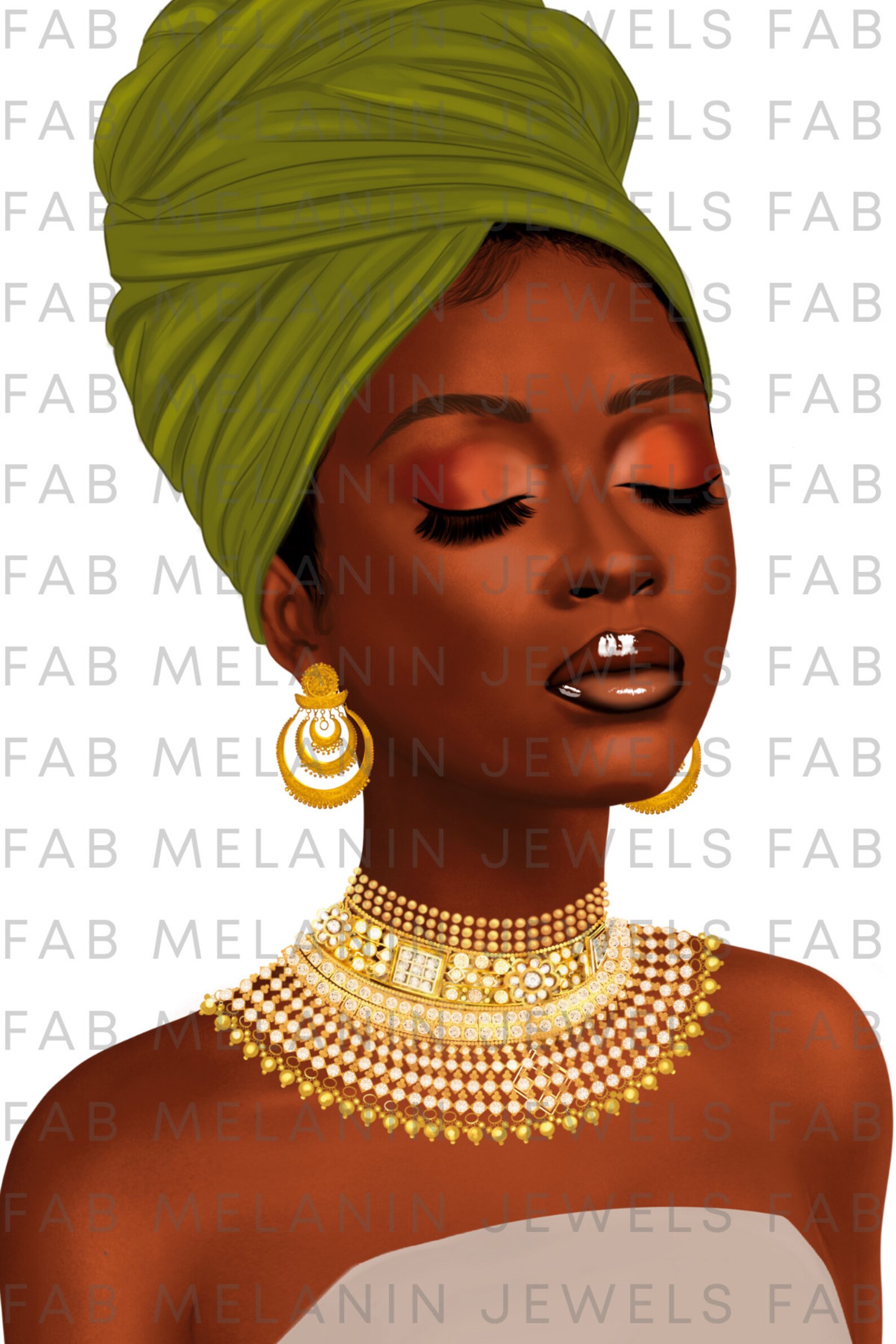 Diva 21 Diva Head Canvas Diva Head Wreath Black Woman - Etsy